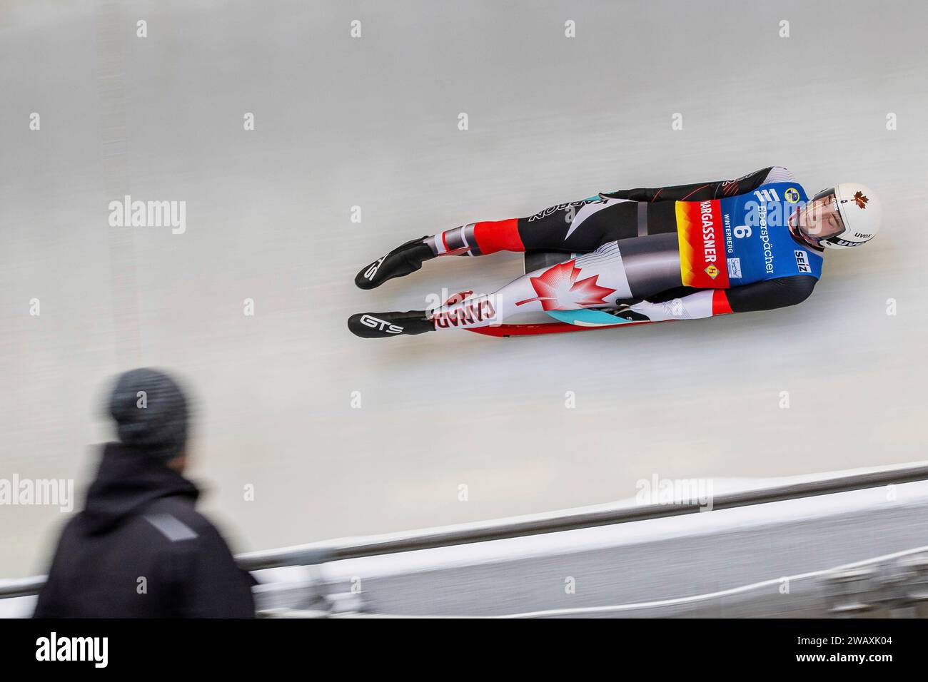 Deutschland. 07th Jan, 2024. Dylan Morse (CAN), WC Men's Singles ...