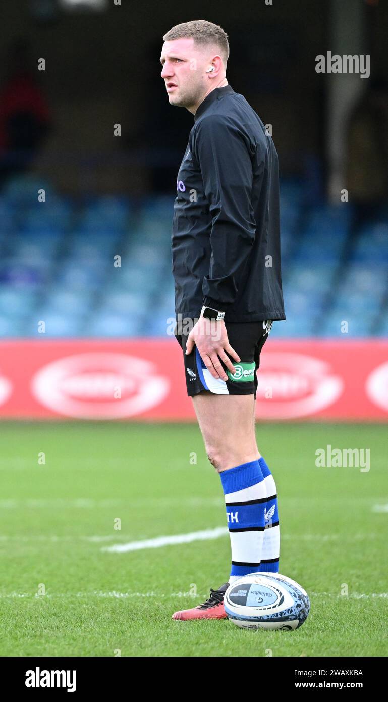 Bath, Somerset, UK. 7th January 2024, The Recreation Ground, Bath ...