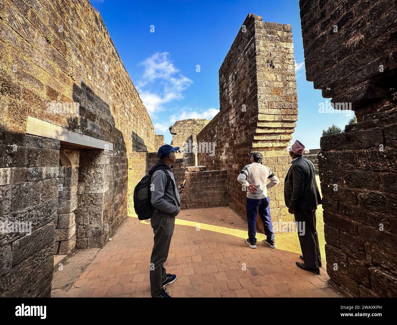 Hetauda, Bagmati, Nepal. 7th Jan, 2024. People visit the historical ...