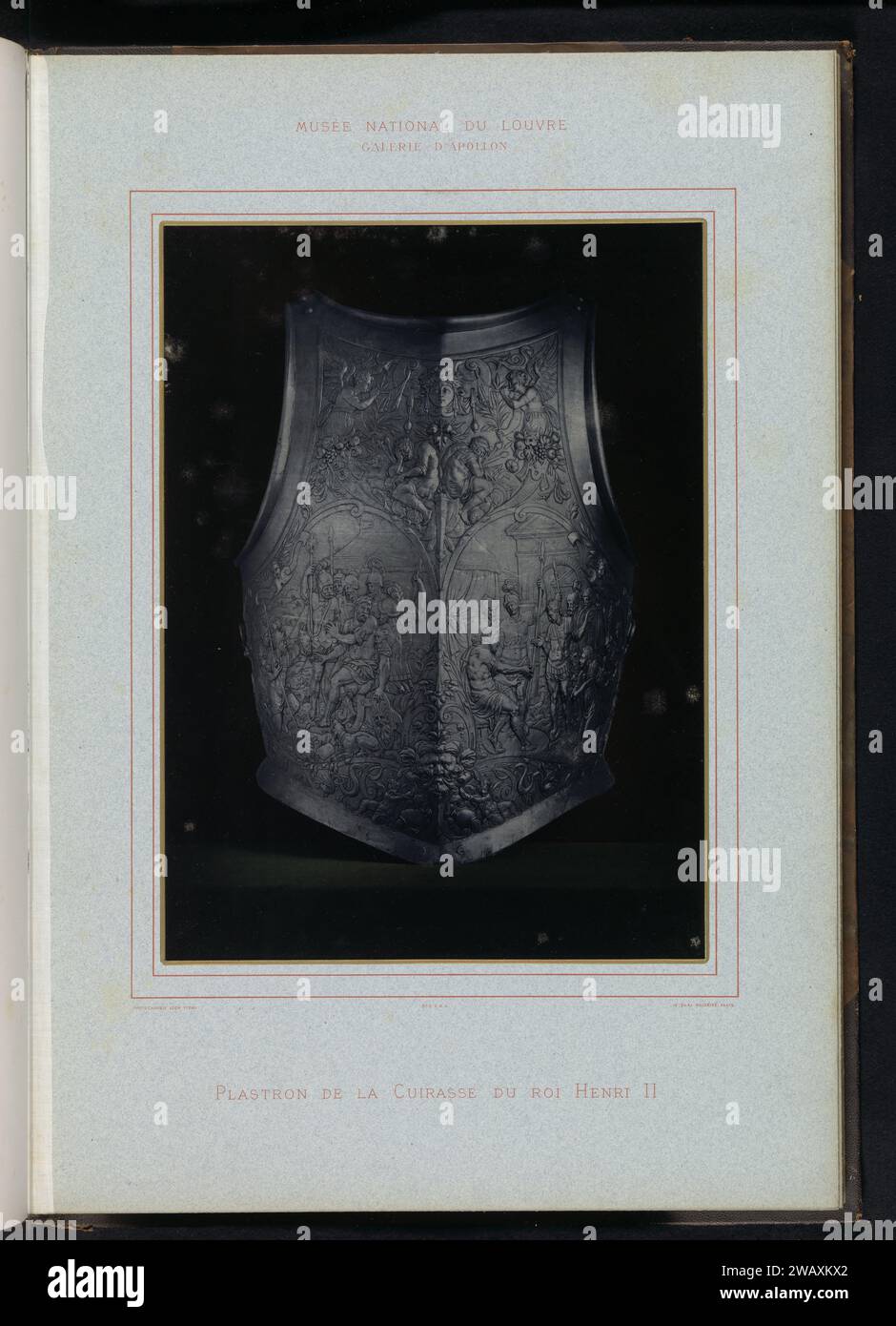Breastplate of the armor of King Henri II, Léon Vidal, c. 1876 - c ...
