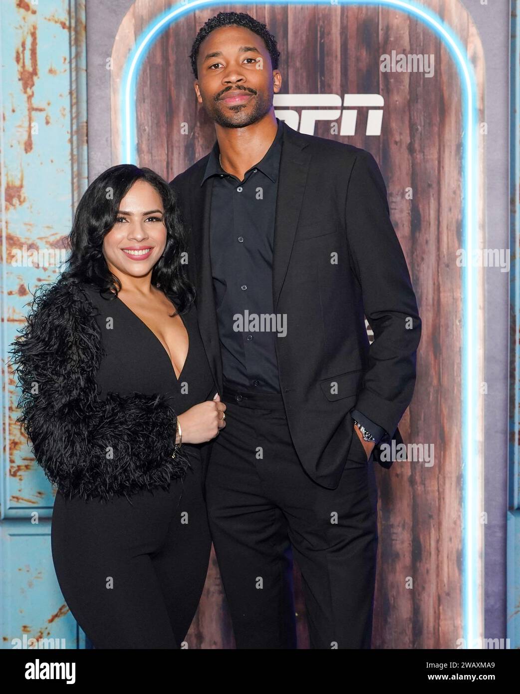 Houston, United States. 06th Jan, 2024. Lydia Arleen Velez and James ...