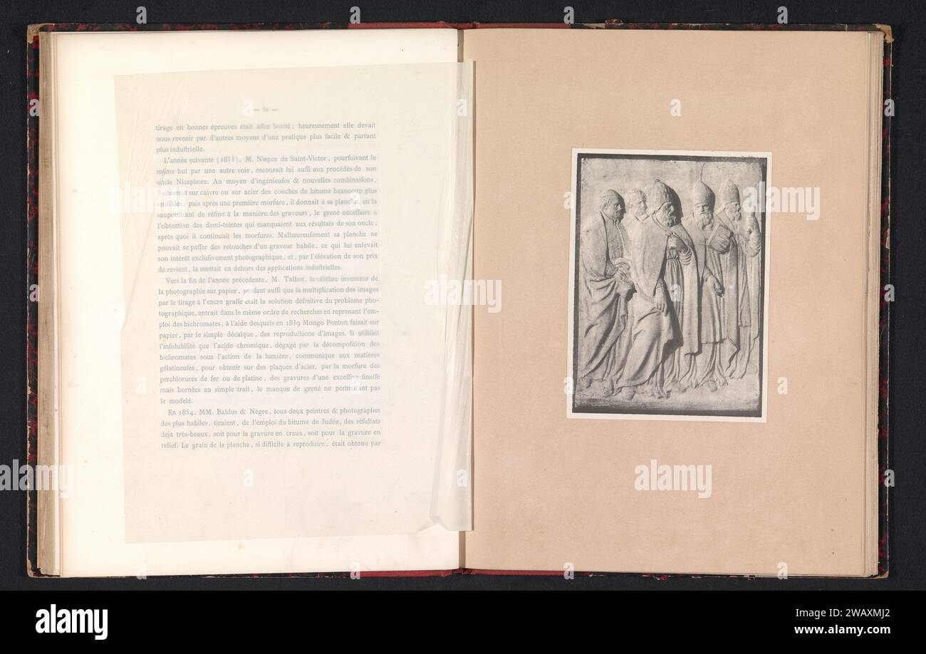 Relief with (presumably) a pope and his entourage, c. 1859 - in or ...