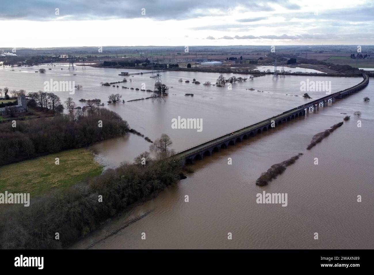 The River Trent borders the counties of Lincolnshire and ...