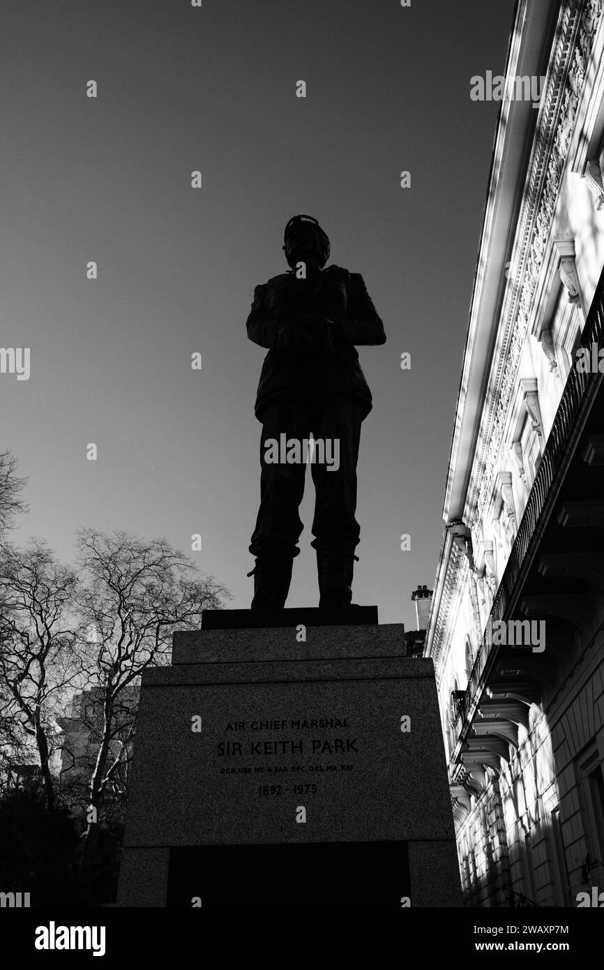 Keith Park Memorial Stock Photo - Alamy