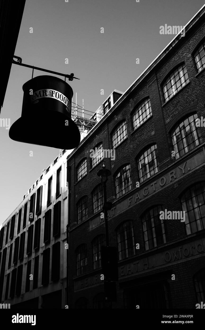 The hat factory london Black and White Stock Photos & Images - Alamy