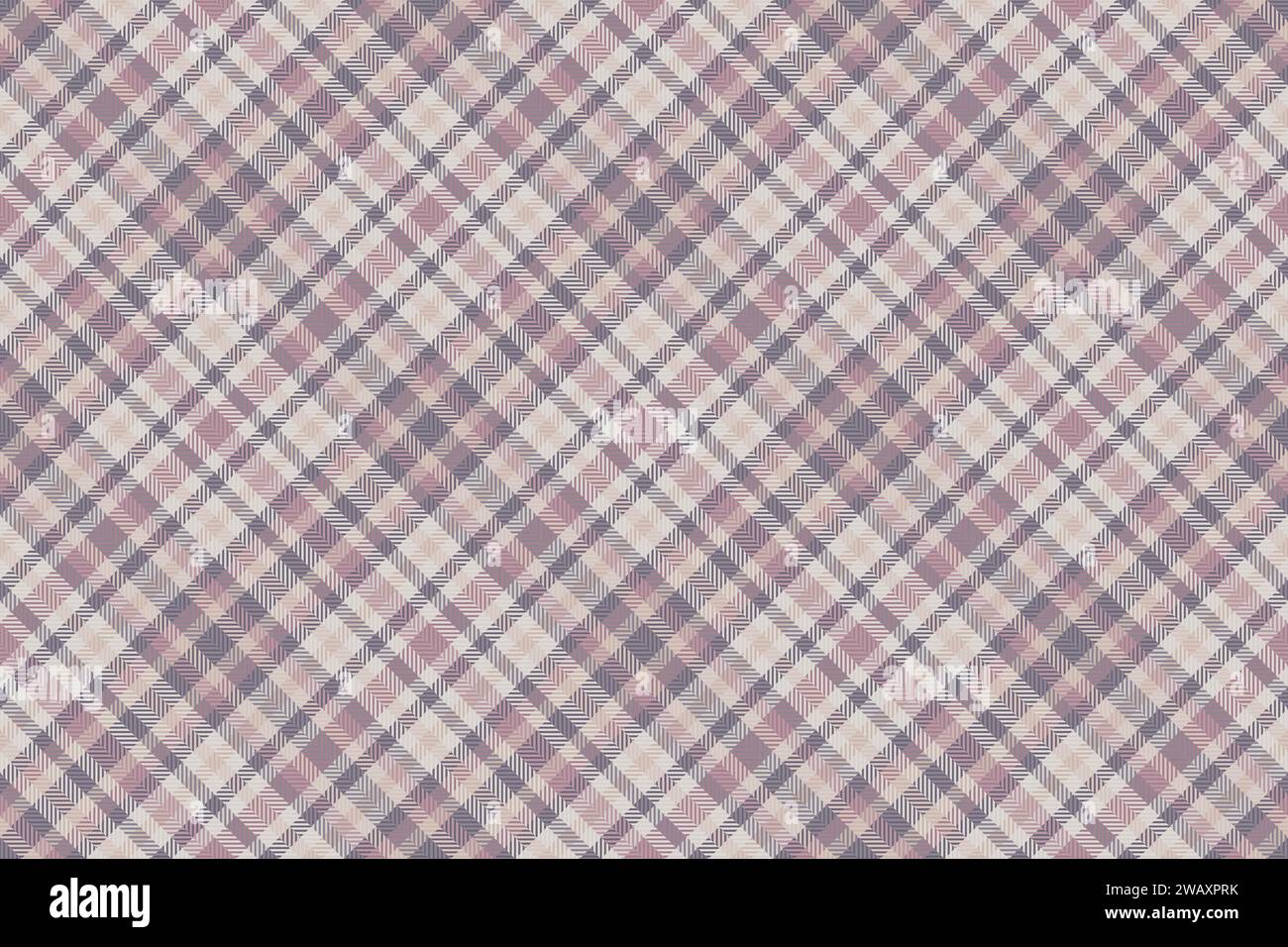 Overlay check fabric pattern, cross plaid textile vector. Retail ...