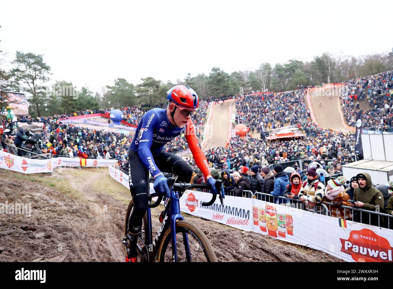 Zonhoven, Belgium. 07th Jan, 2024. Dutch Pim Ronhaar pictured in action ...