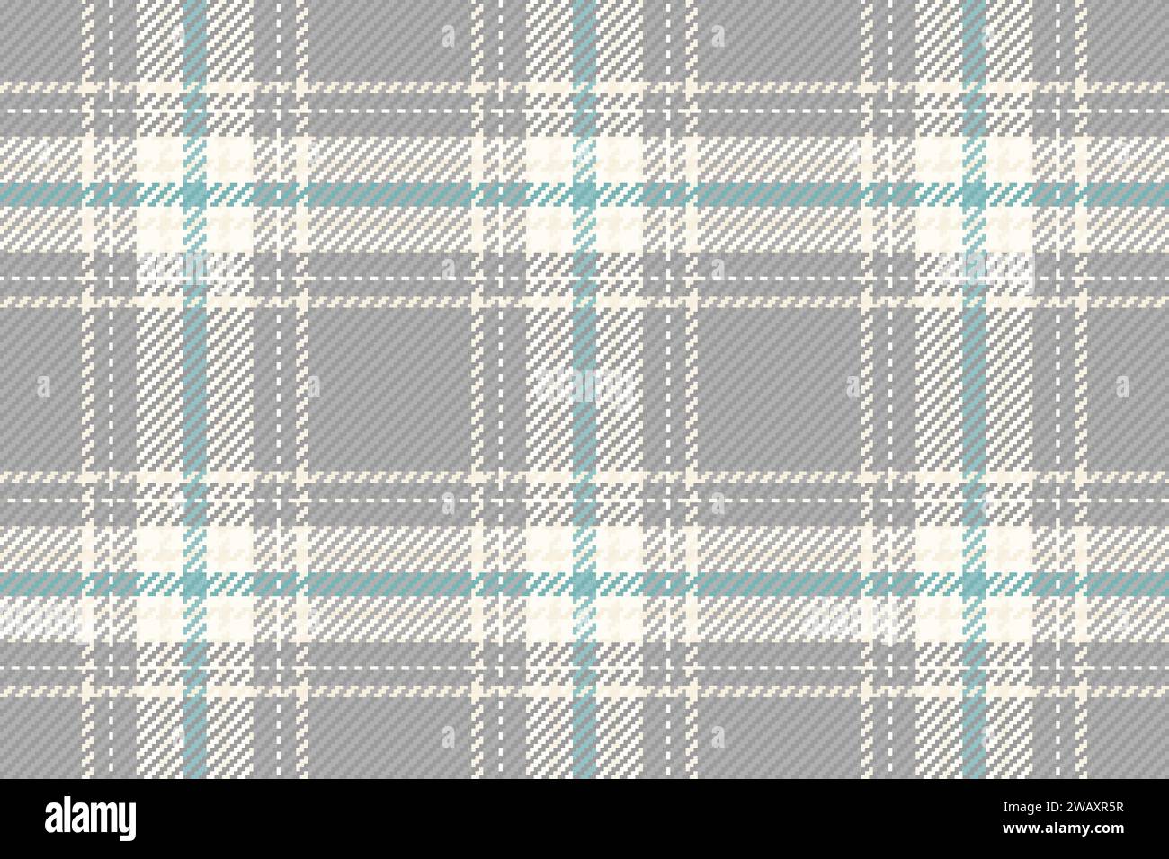 Autumn pattern seamless fabric, metal plaid check vector. Nostalgic ...