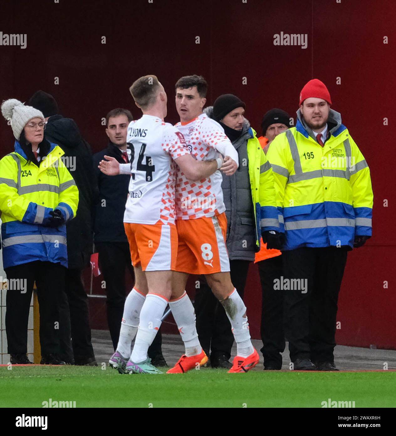 The City Ground, Nottingham, UK. 7th Jan, 2024. FA Cup Third Round ...