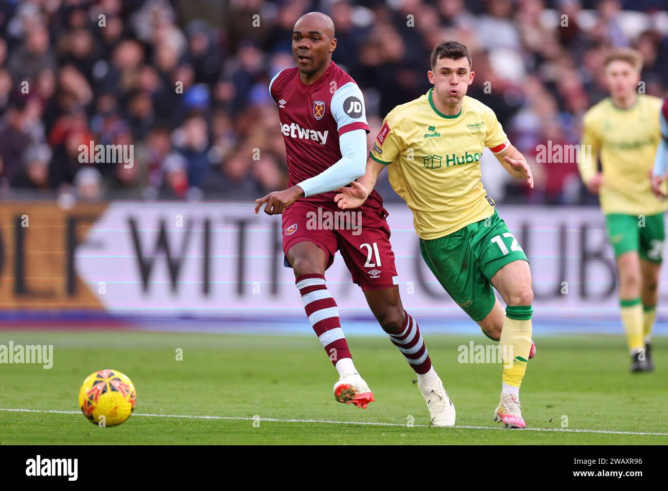 London Stadium, London, UK. 7th Jan, 2024. FA Cup Third Round Football ...