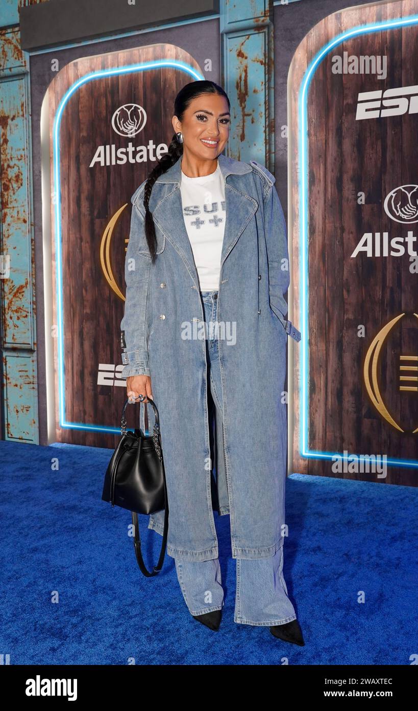 Houston, United States. 06th Jan, 2024. Molly Qerim attends the ESPN ...