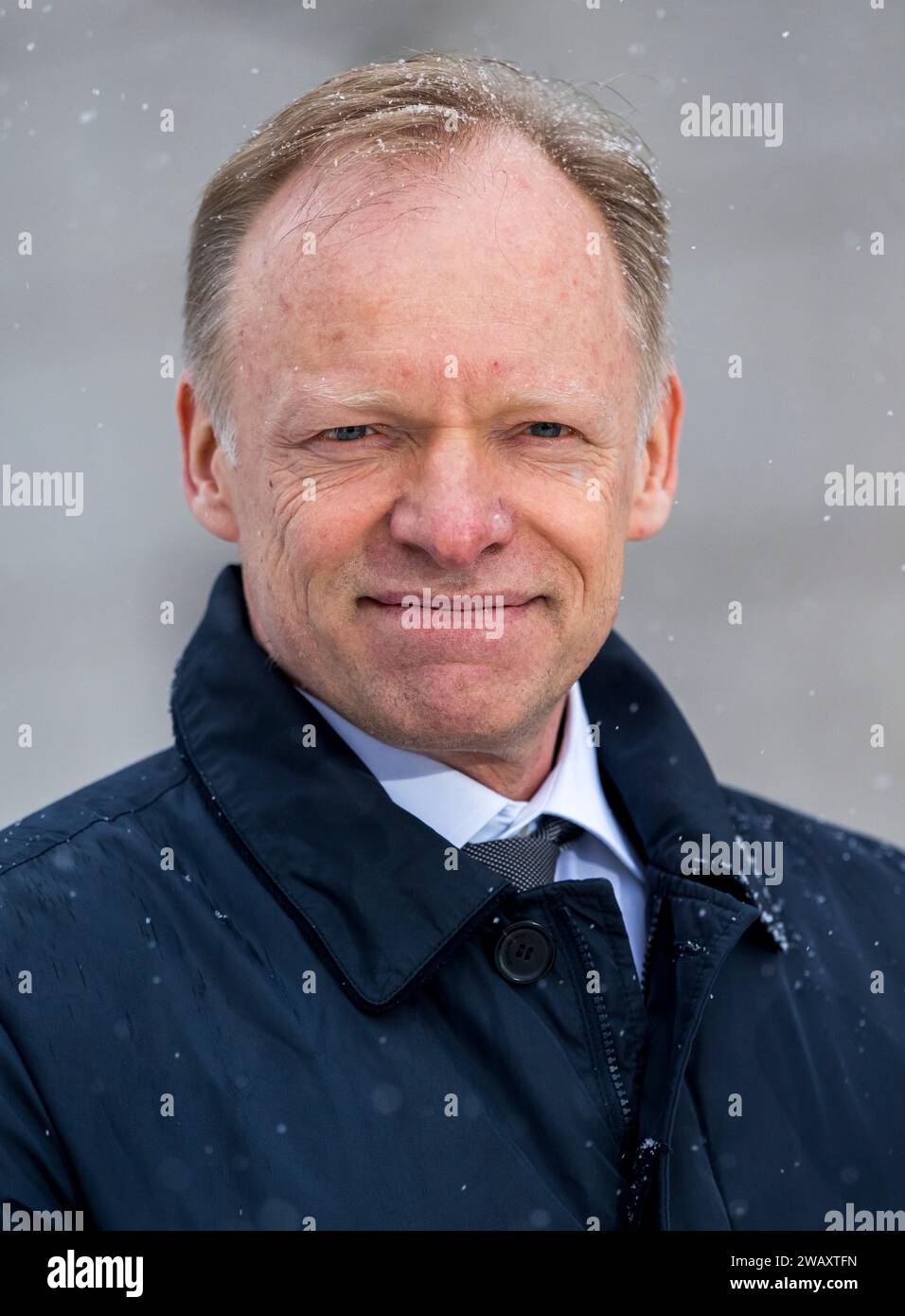 Seeon, Germany. 07th Jan, 2024. Clemens Fuest, President of the ifo ...