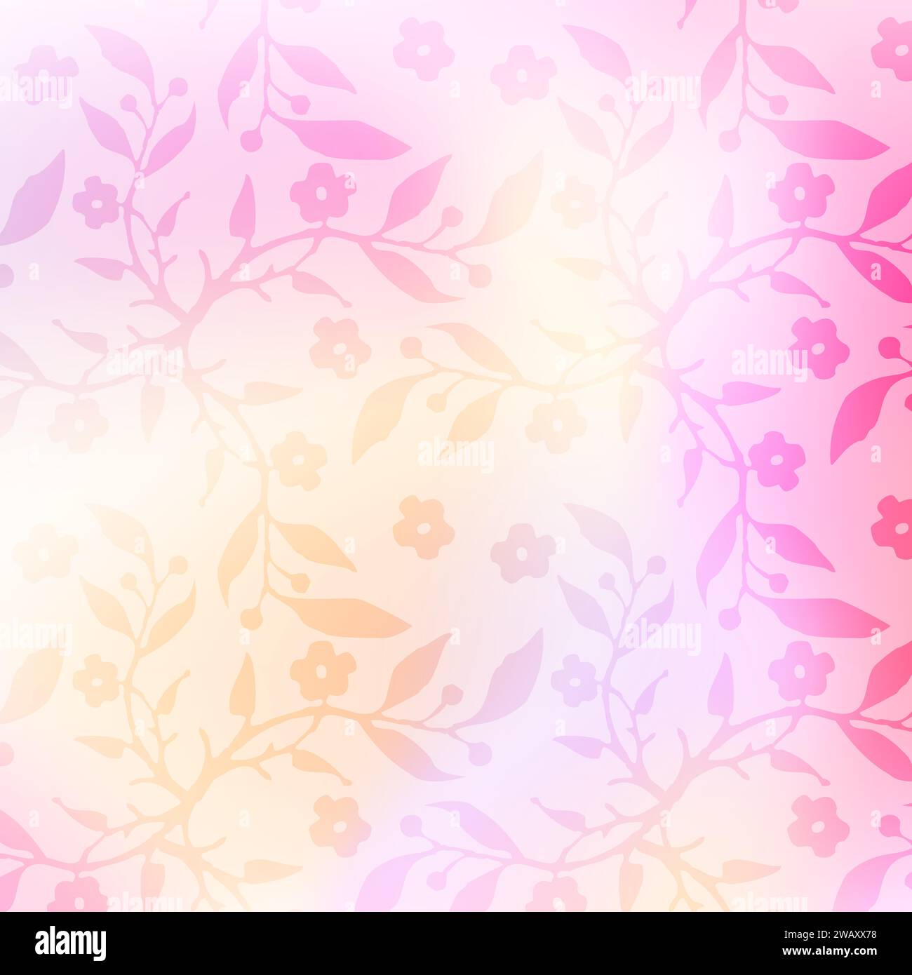 Abstract Floral tile decor, design element Stock Vector Image & Art - Alamy