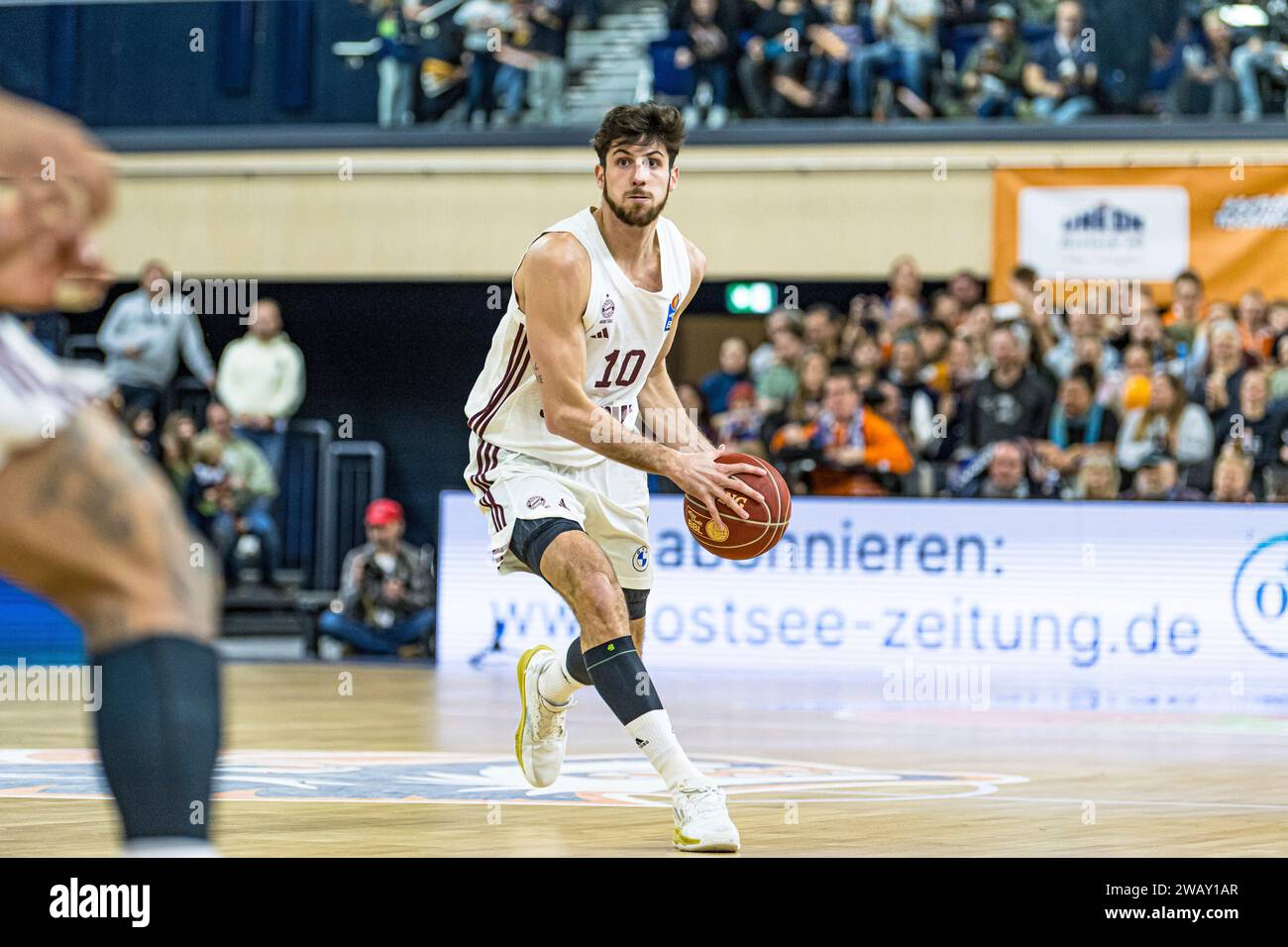 Rostock, Deutschland 07. Januar 2024: 1.BBL - 2023/2024 - Rostock ...