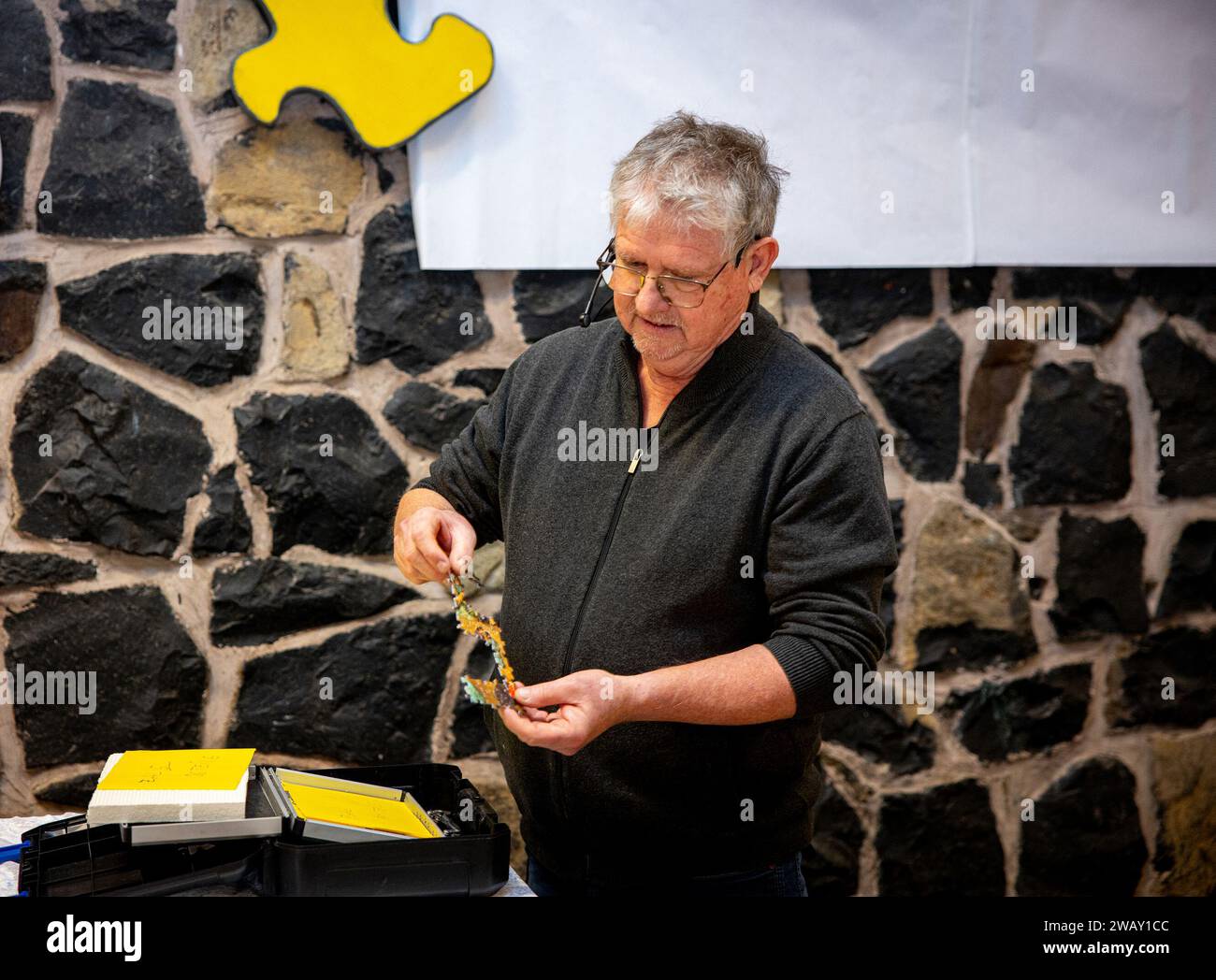 Oberkirchen, Germany. 07th Jan, 2024. Hans-Josef Schaadt has formed the ...