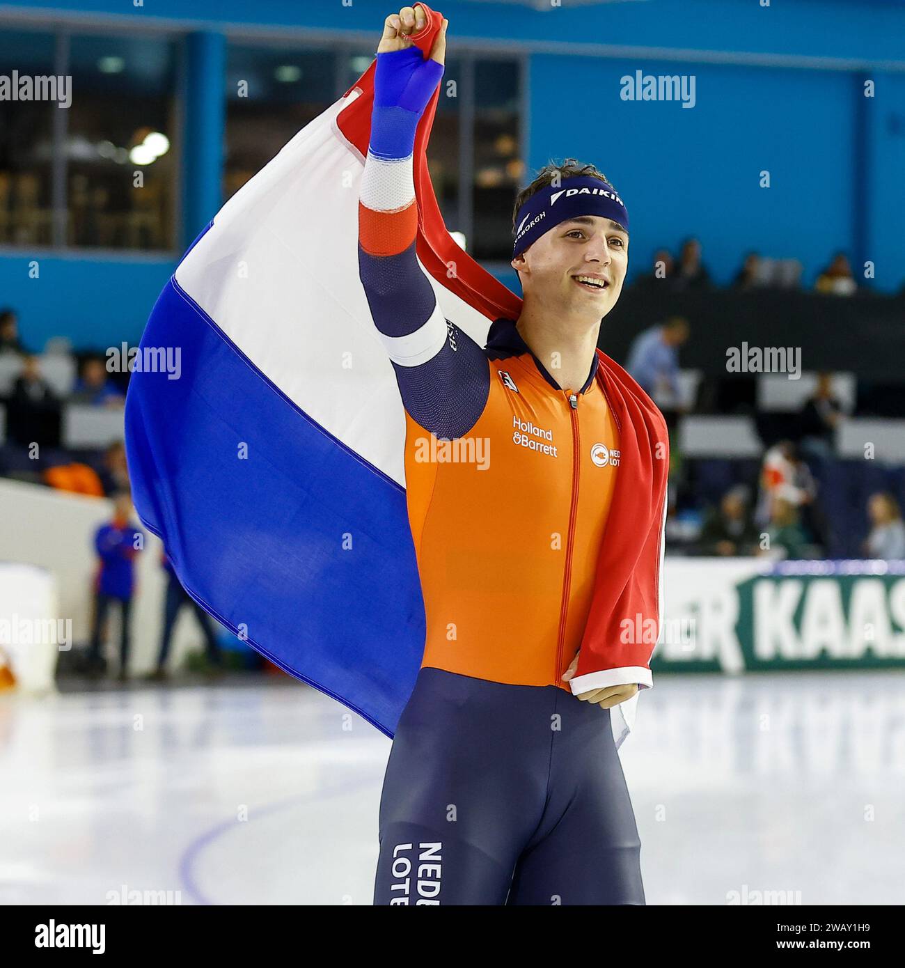 Heerenveen, Netherlands. 07th Jan, 2024. HEERENVEEN, Thialf Ice Stadium ...