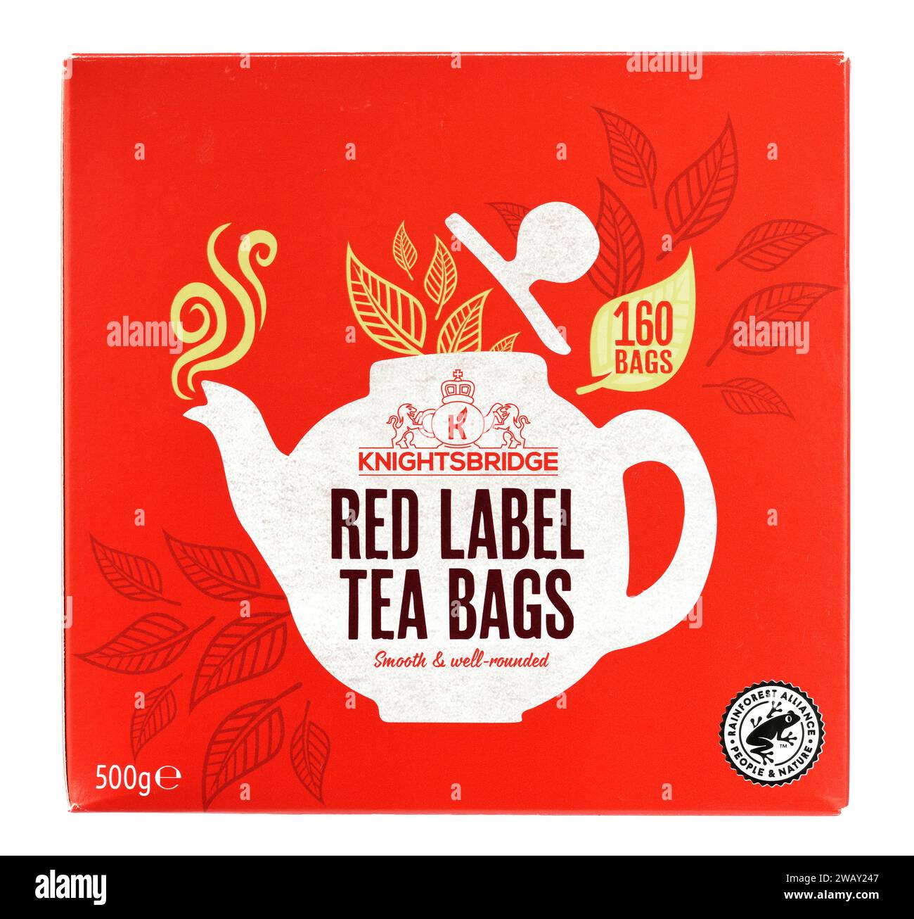 Box of Red Label tea bags Stock Photo - Alamy
