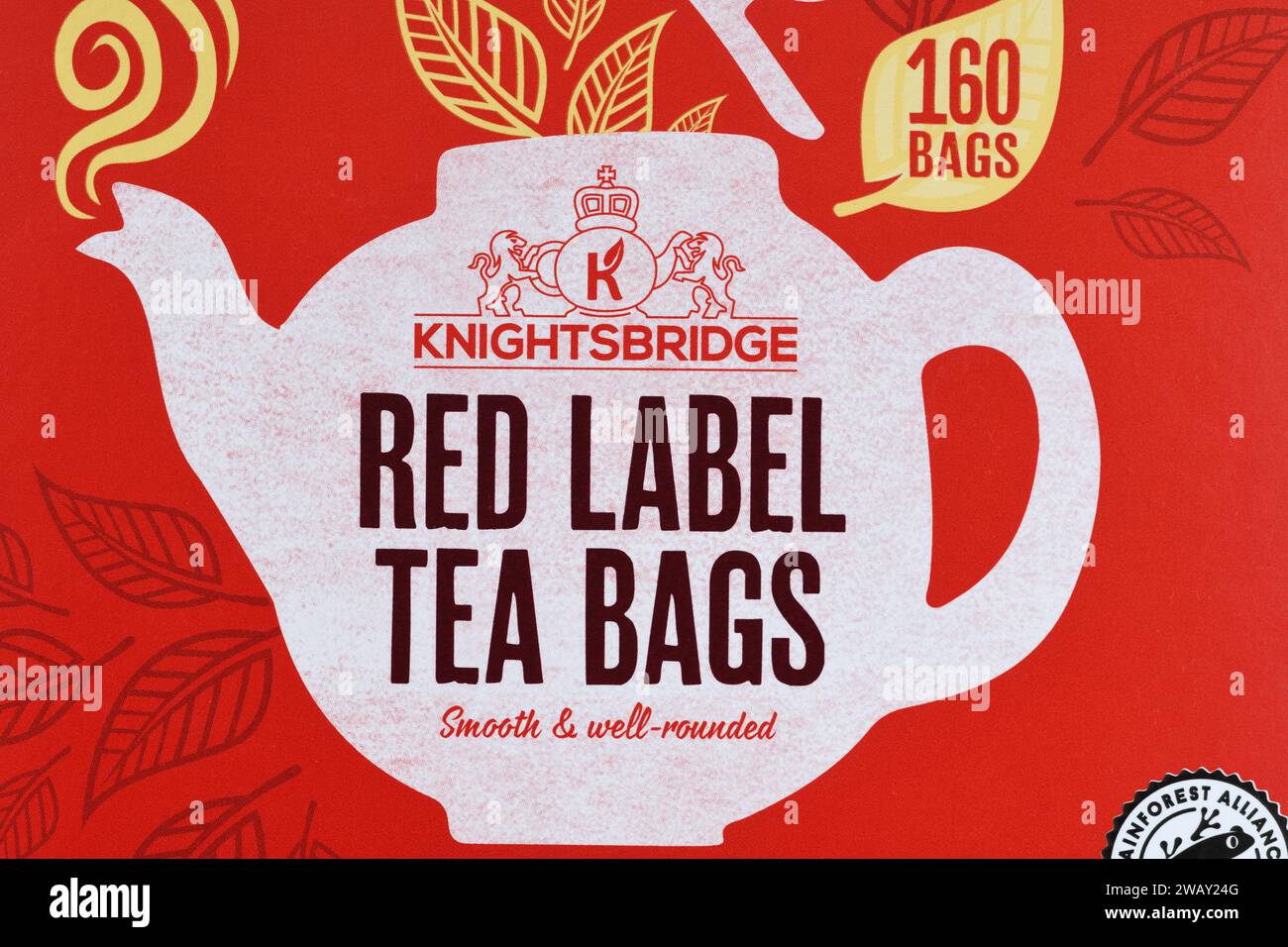 Red label tea hi-res stock photography and images - Alamy