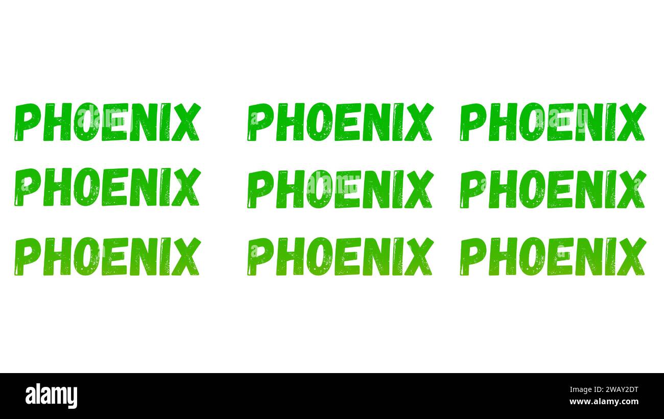 Phoenix Inspirational and motivational quotes. Hand painted ink ...