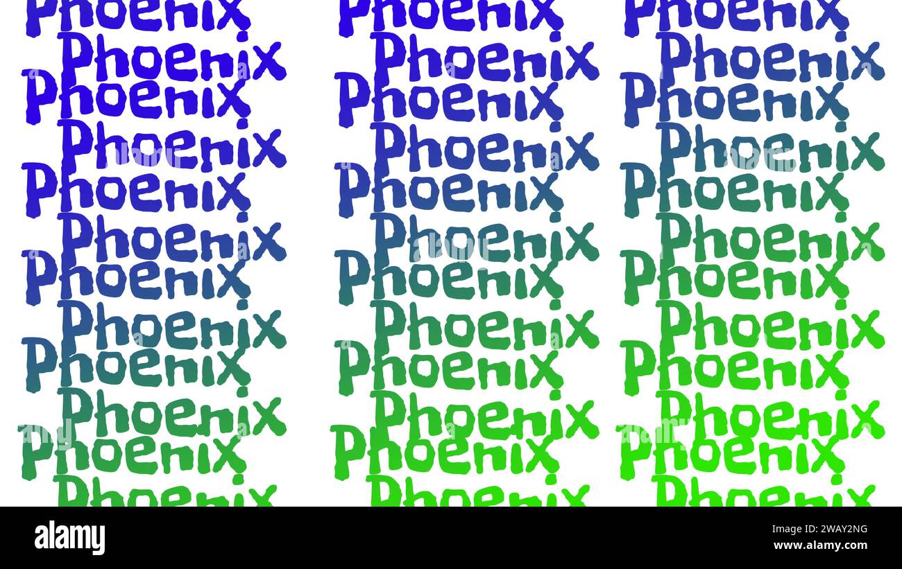 Phoenix Inspirational and motivational quotes. Hand painted ink ...