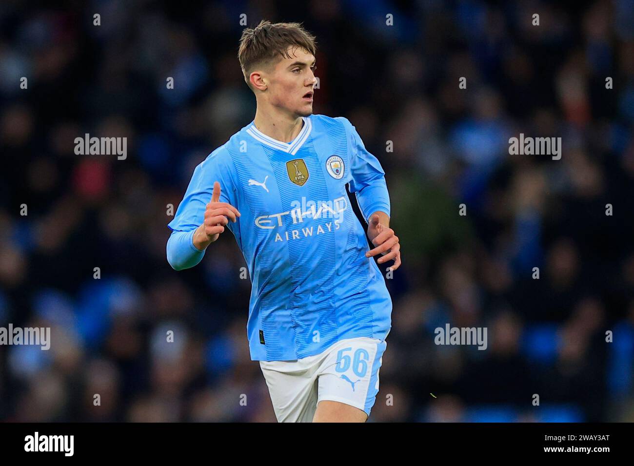 Manchester city football club emirates stadium hi-res stock photography ...