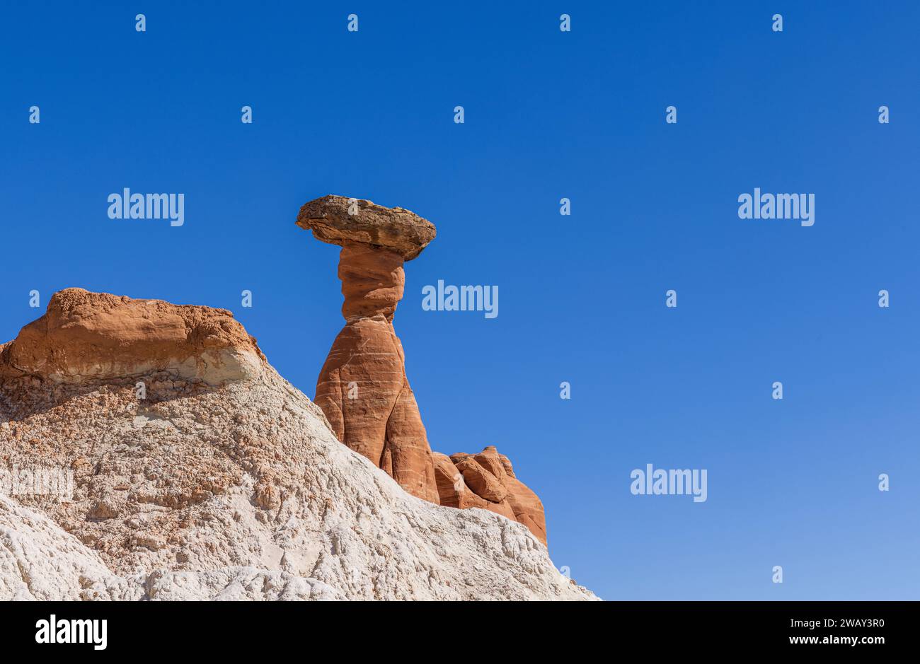 Toadstools in the Grand Staircase-Escalante National Monument Utah ...