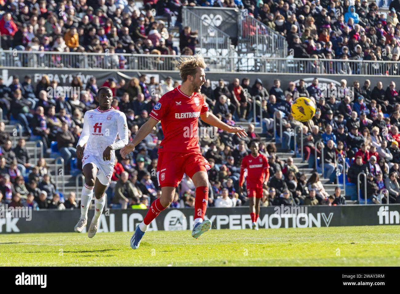 Elda, Spain. 07th Jan, 2024. Elda, Estadi Nou Pepico Amat, 07-01-2024 ...