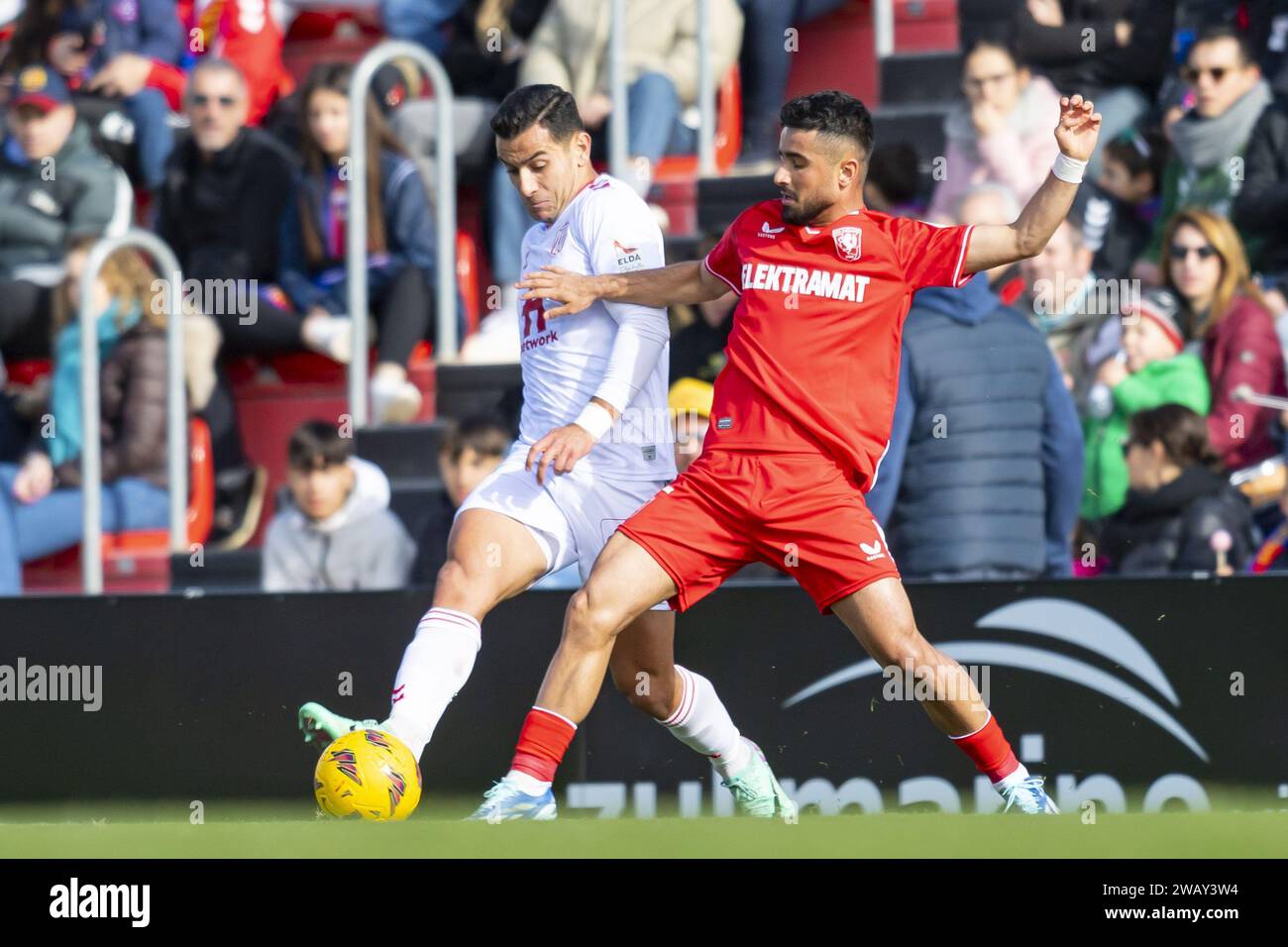 Elda, Spain. 07th Jan, 2024. Elda, Estadi Nou Pepico Amat, 07-01-2024, season 2023/2024, Dutch ...