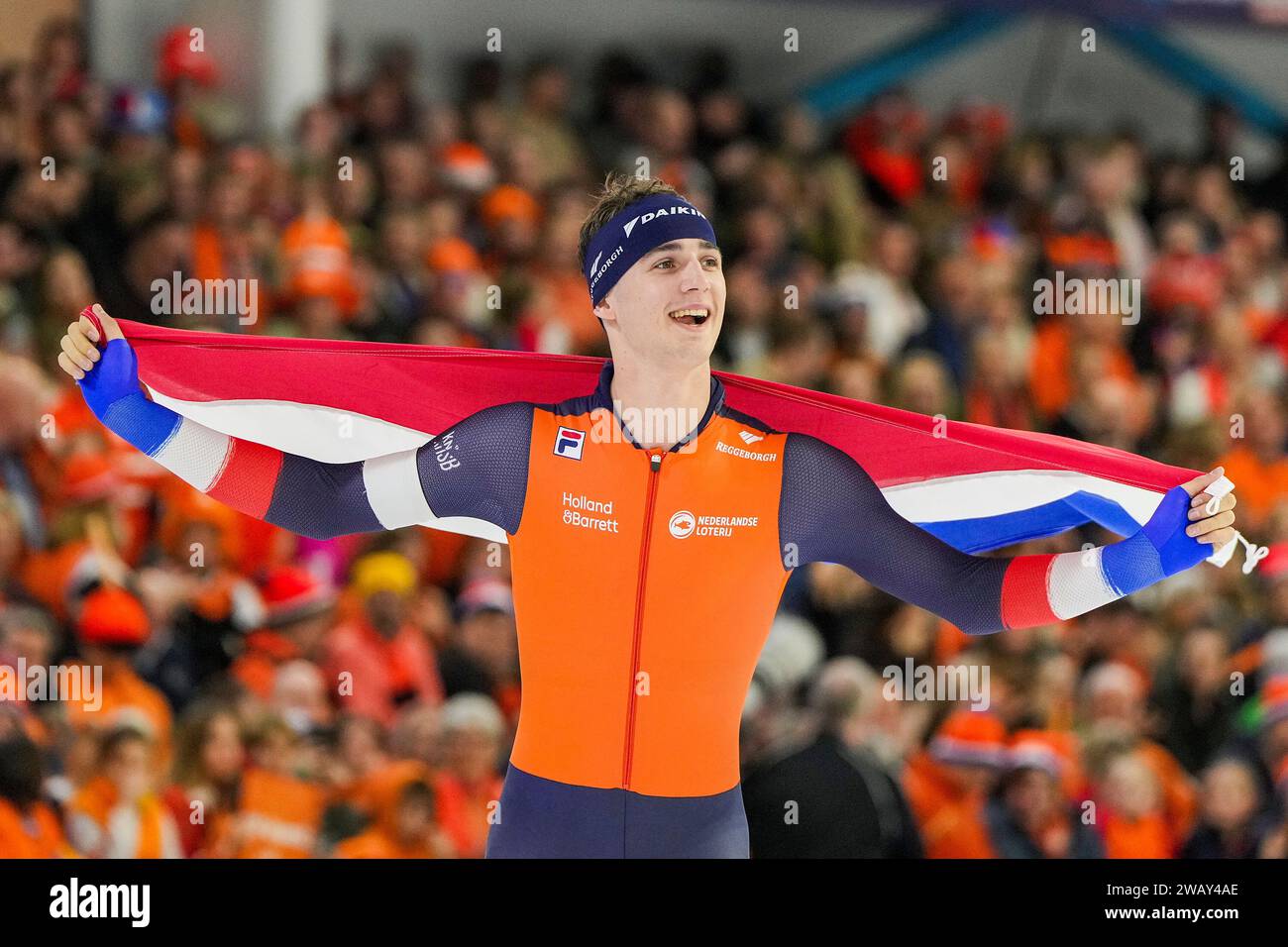 Heerenveen, Netherlands. 7th Jan, 2024. HEERENVEEN, NETHERLANDS ...