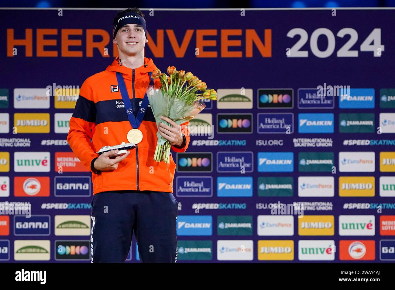 Heerenveen, Netherlands. 7th Jan, 2024. HEERENVEEN, NETHERLANDS ...