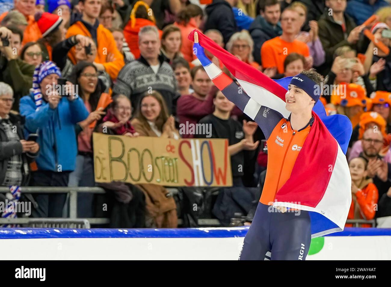 Heerenveen, Netherlands. 7th Jan, 2024. HEERENVEEN, NETHERLANDS ...