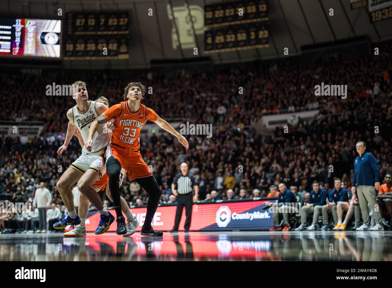 West Lafayette, Indiana, USA. 5th Jan, 2024. Purdue Boilermakers ...