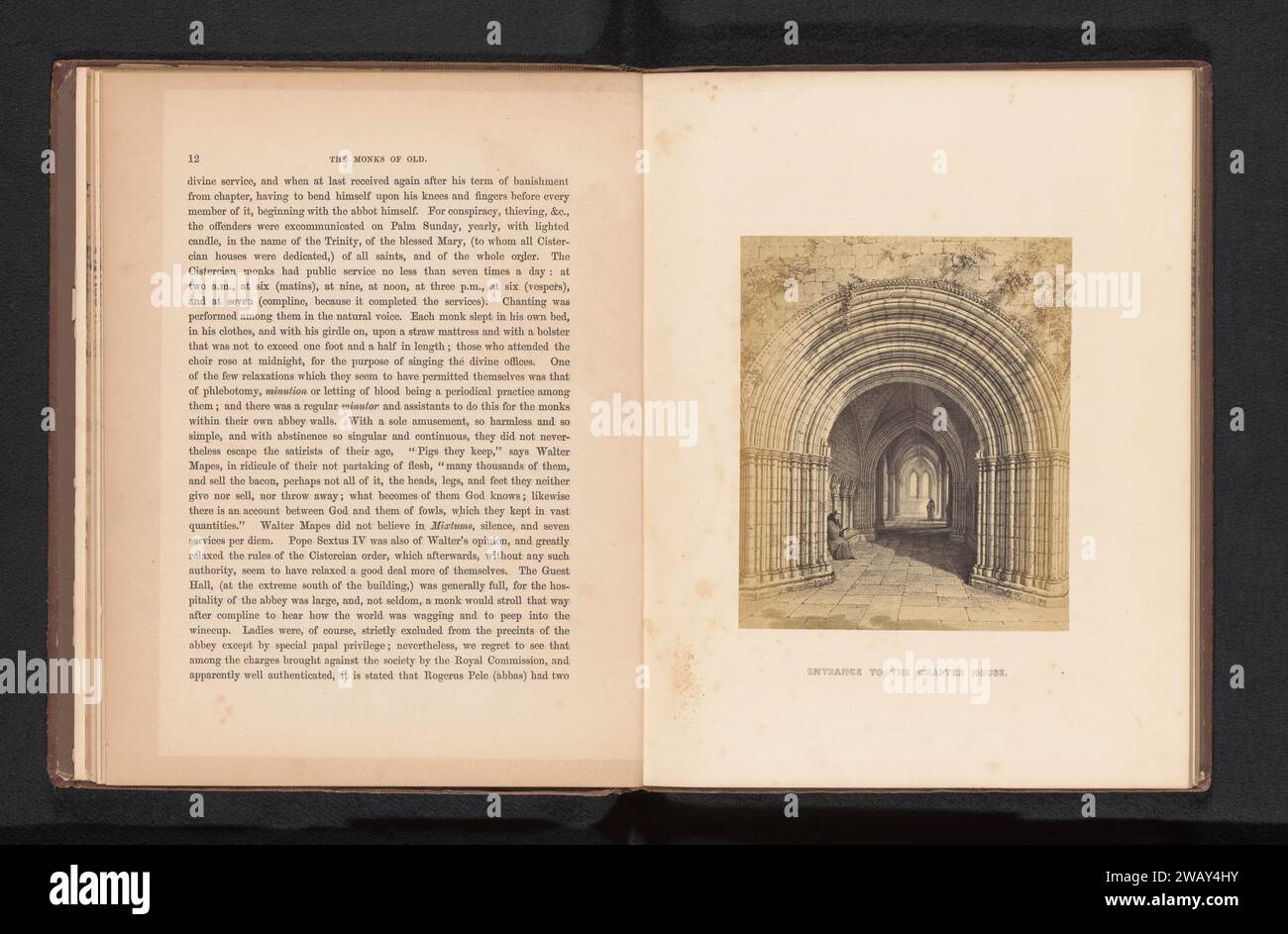 Entrance to the chapter house, anonymous, c. 1859 - in or before 1864 ...