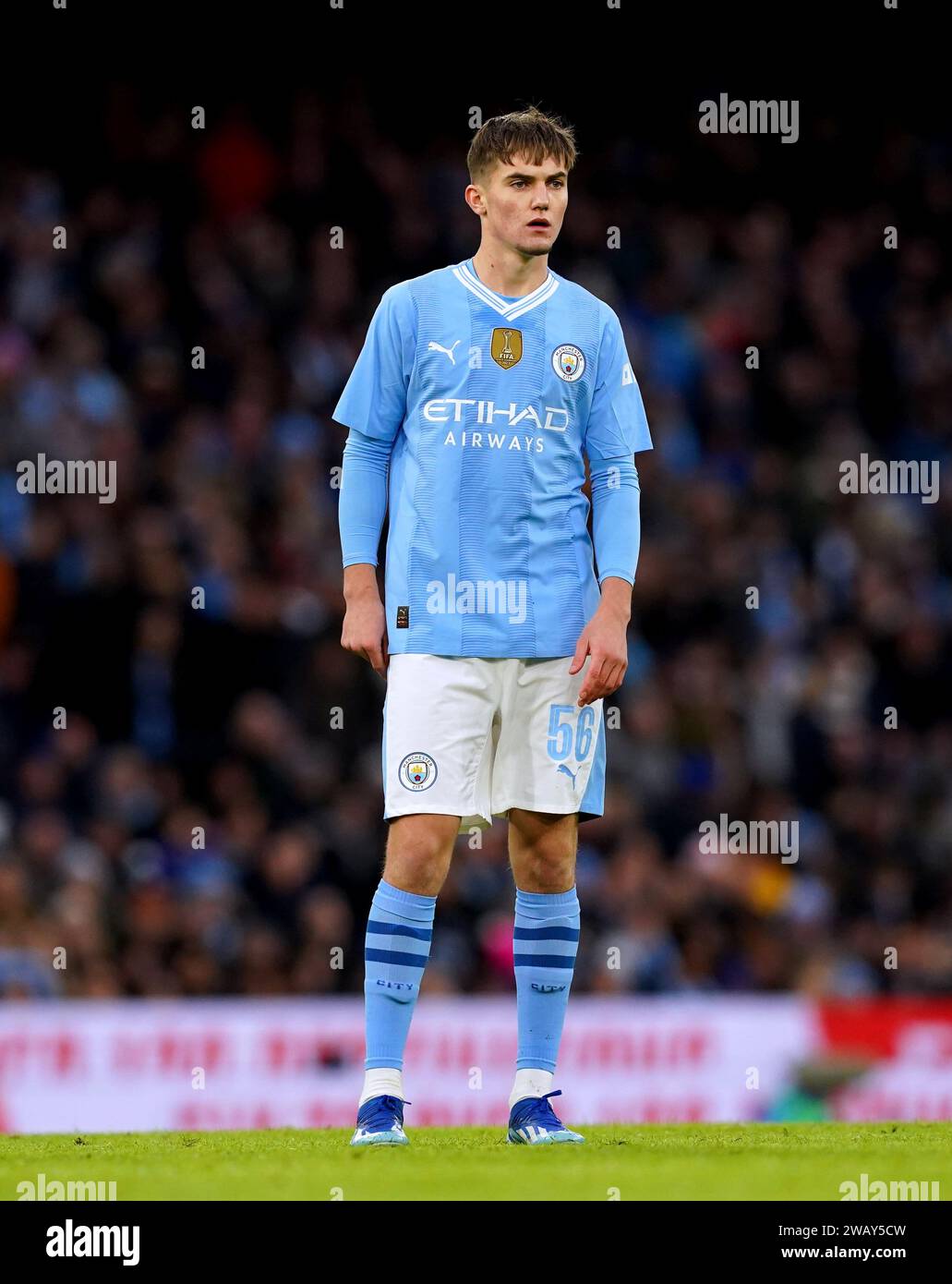 Manchester City's Jacob Wright during the Emirates FA Cup Third Round ...