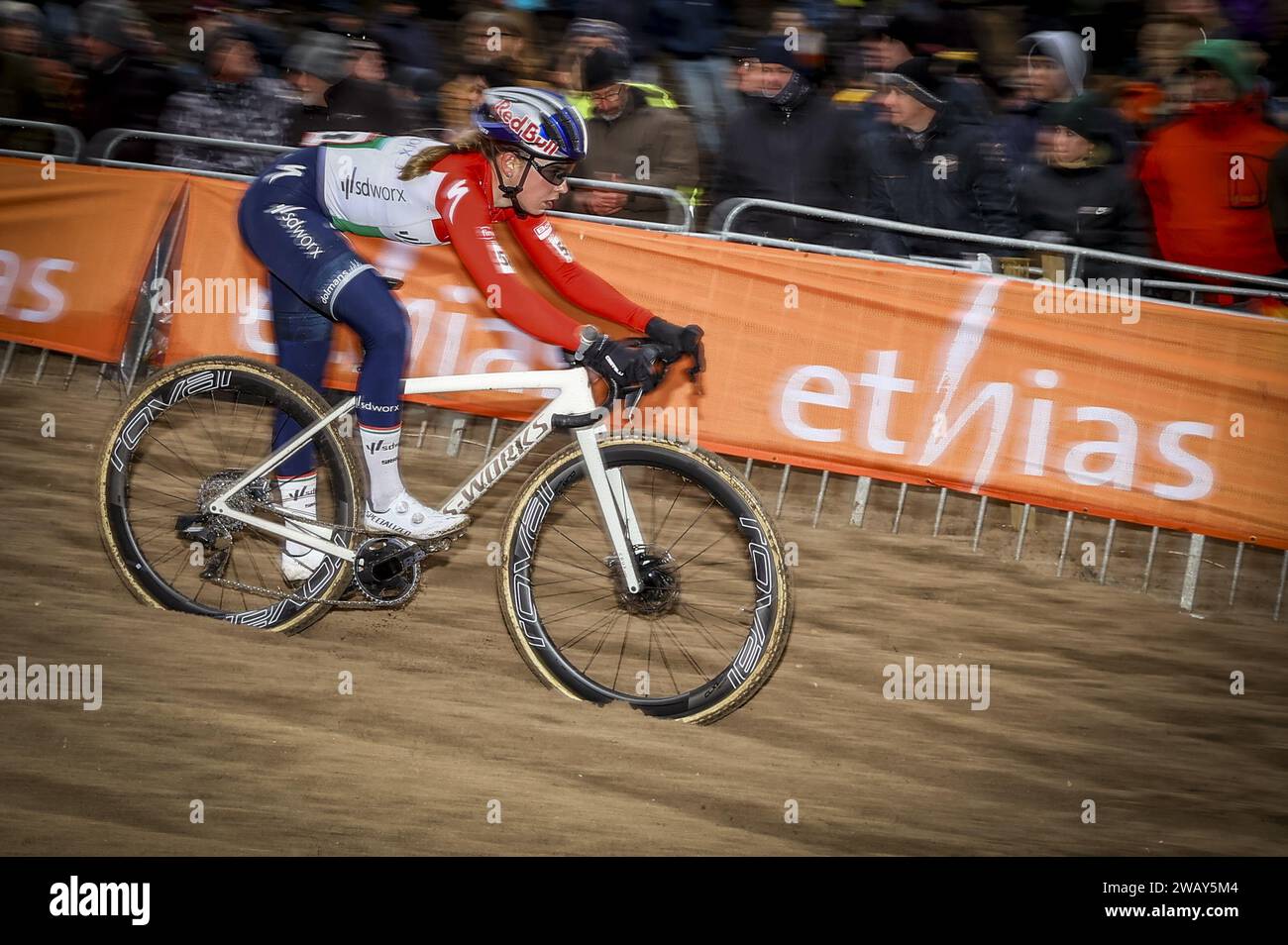 Zonhoven, Belgium. 07th Jan, 2024. Luxembourgian Marie Schreiber ...