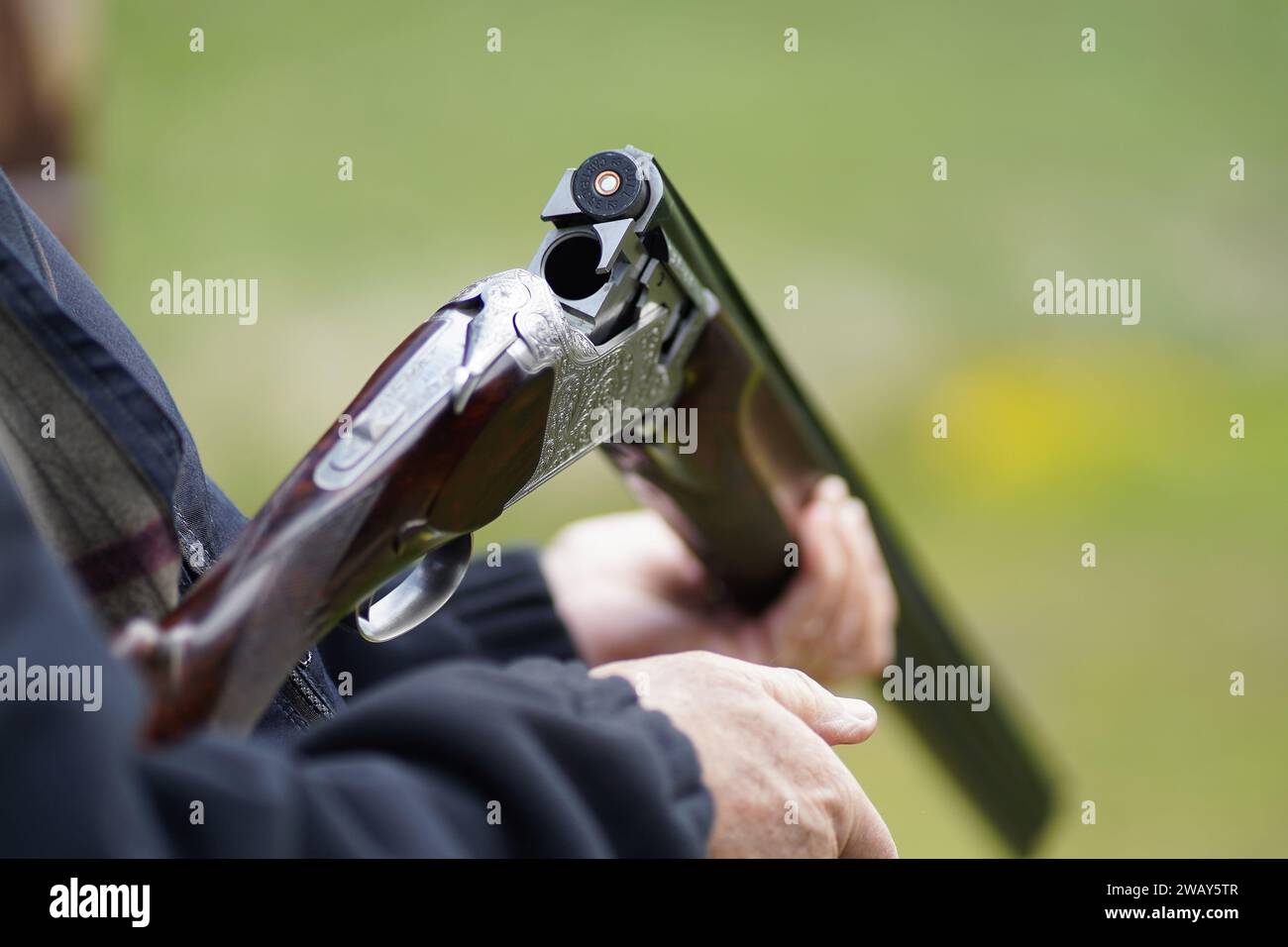 Clay target shooting hi-res stock photography and images - Alamy