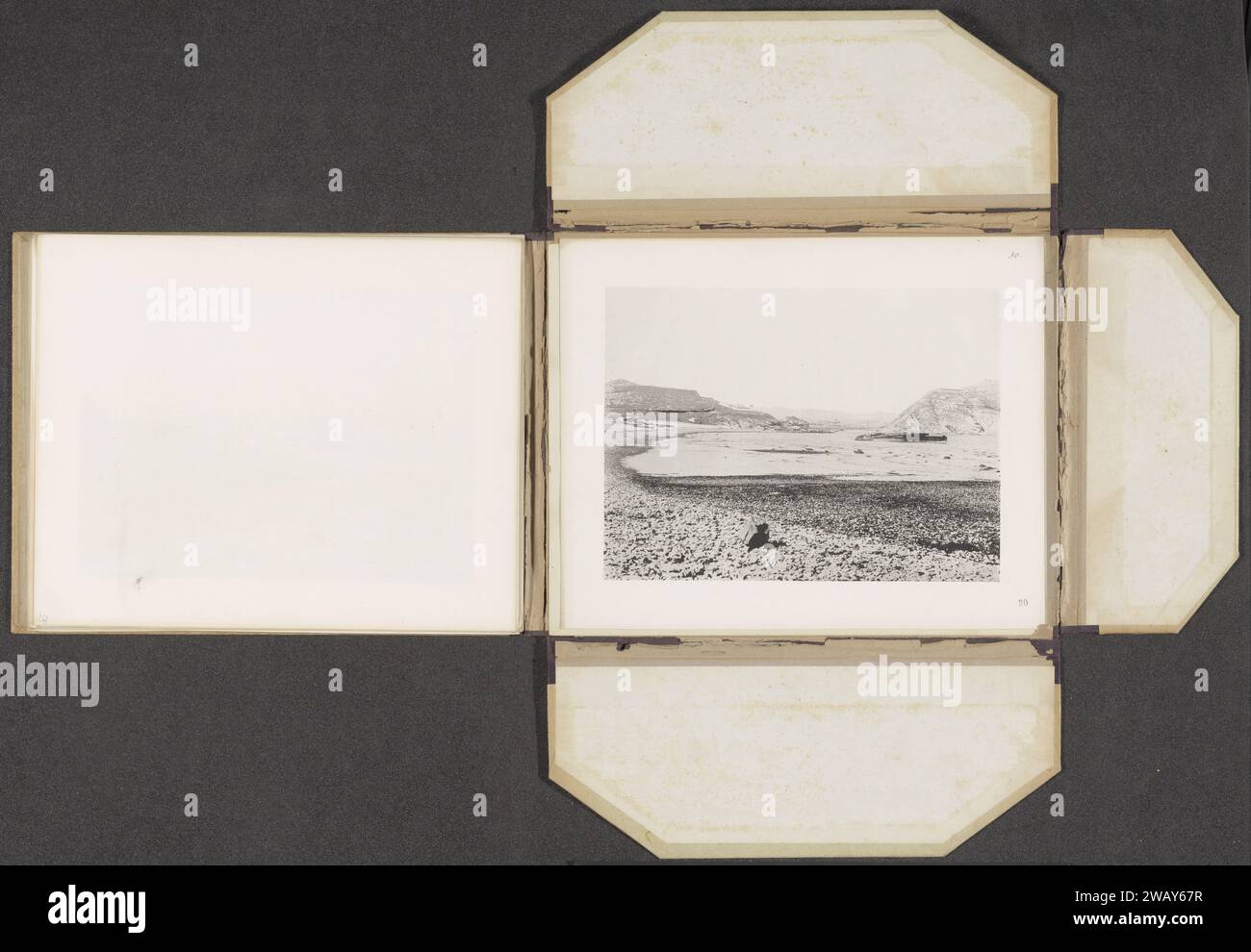 View of the wreck of the fujing in the bay at Port Arthur, after 1898 ...