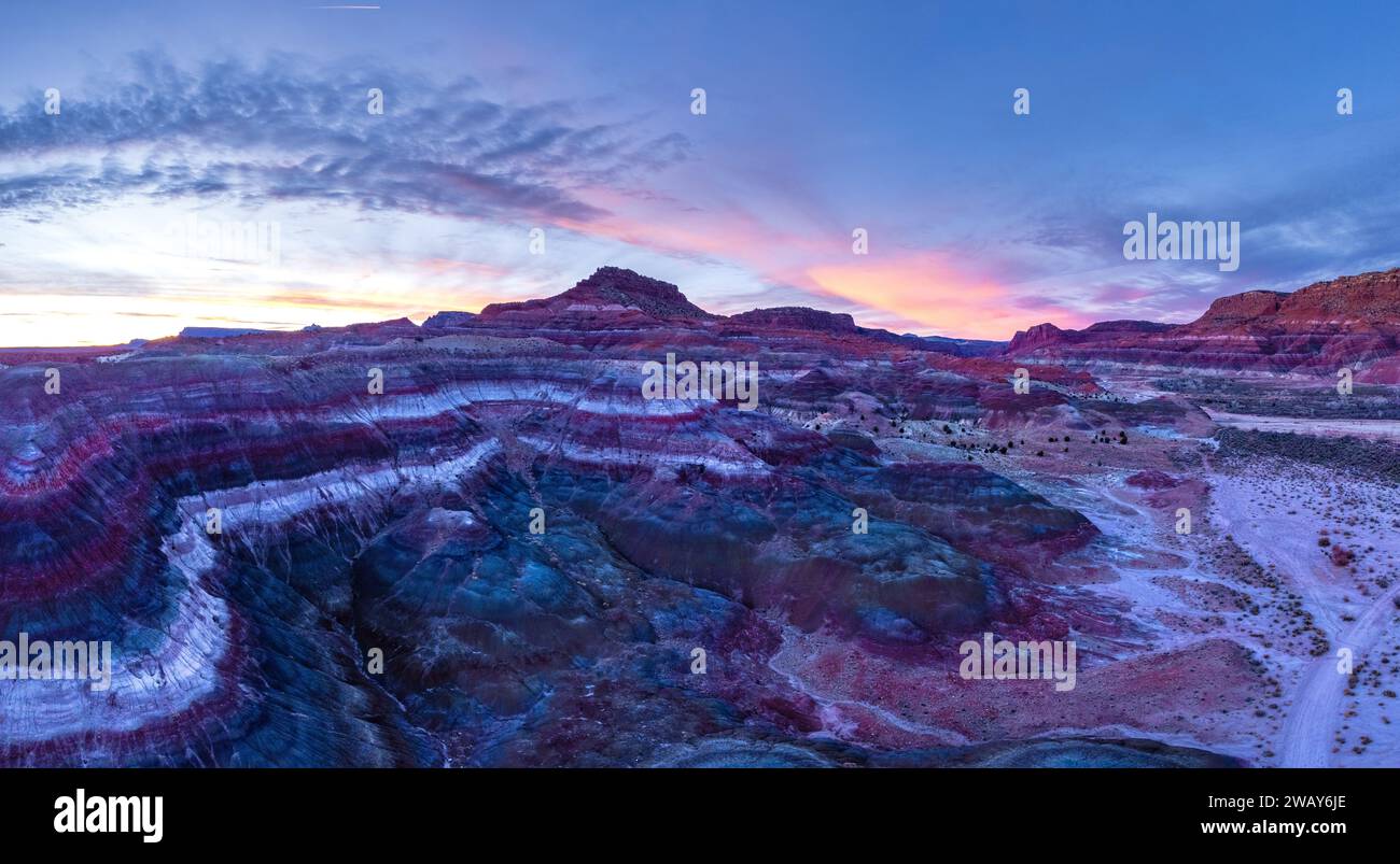 Aerial of badlands hi-res stock photography and images - Alamy