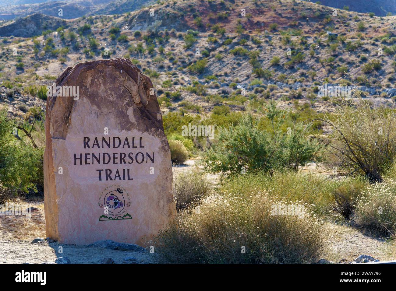 Palm Desert, California – December 2, 2023: Randall Henderson Trail ...