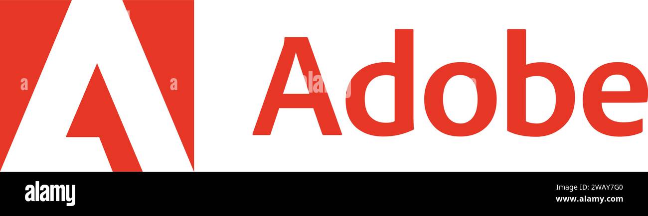 Adobe logo Vector | Adobe Creative Cloud Stock Vector Image & Art - Alamy
