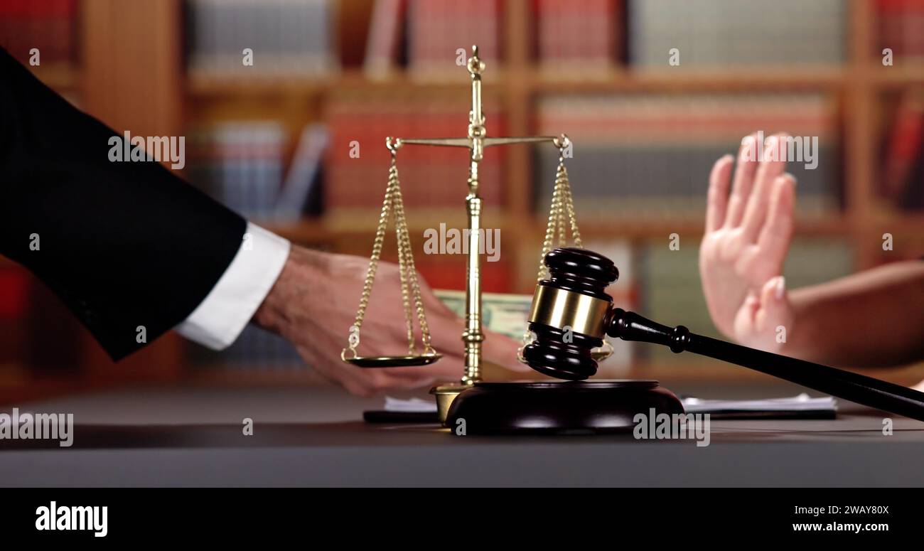 Woman hand refusal refuse reject hi-res stock photography and images ...