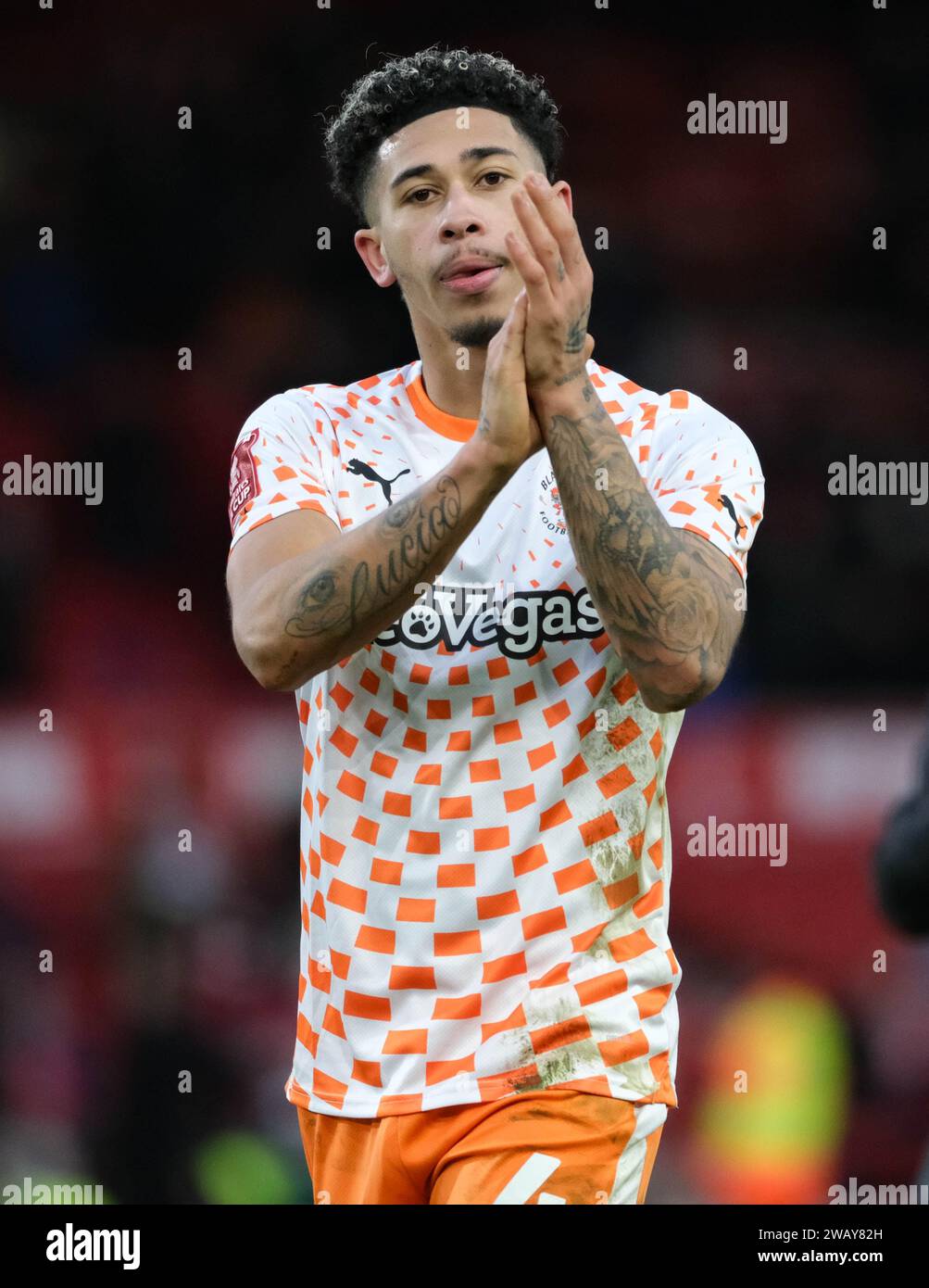 The City Ground, Nottingham, UK. 7th Jan, 2024. FA Cup Third Round ...