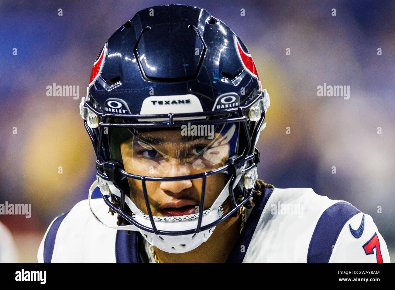 January 06, 2024: Houston Texans quarterback C.J. Stroud (7) during NFL ...