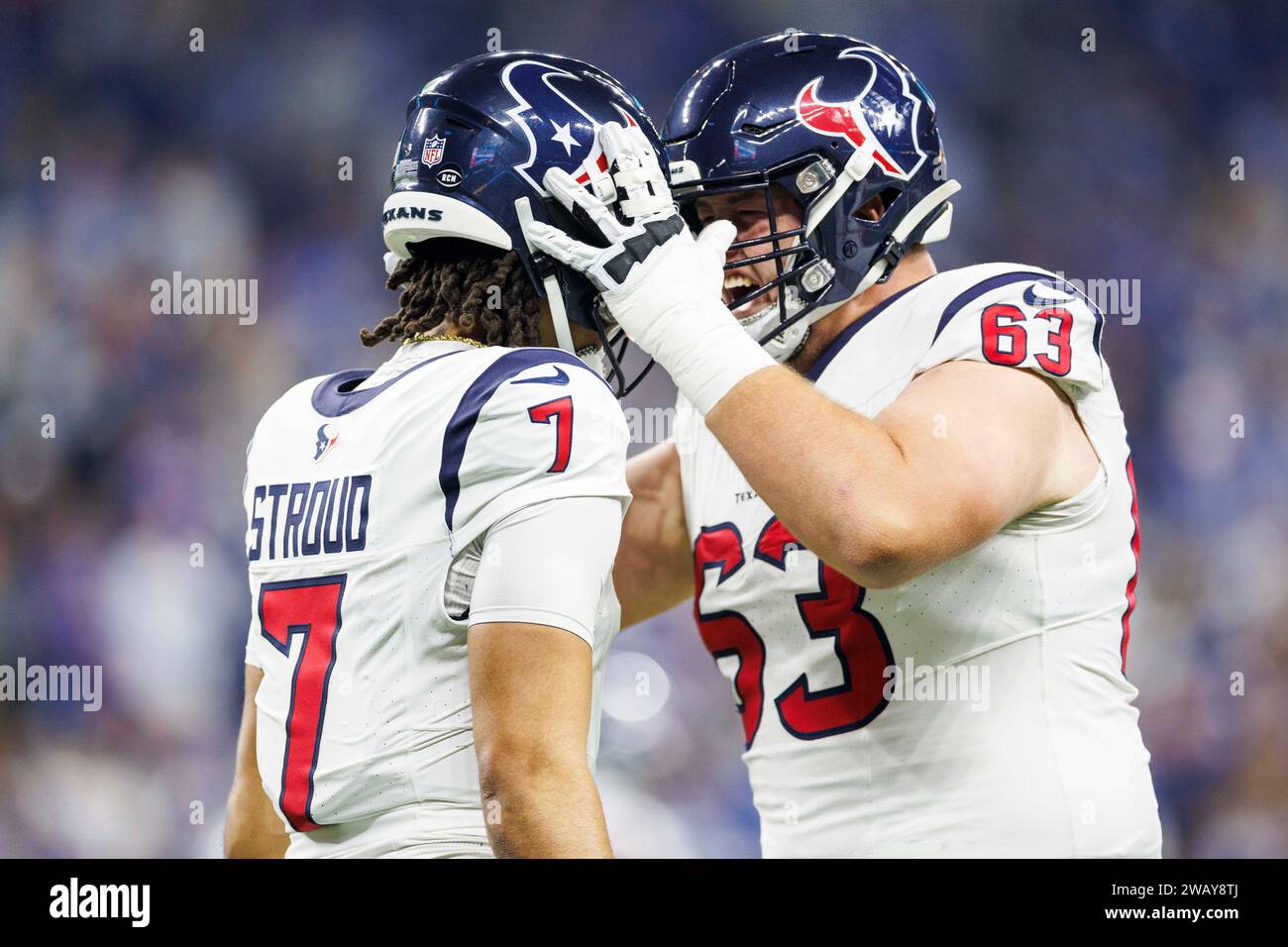 January 06, 2024: Houston Texans quarterback C.J. Stroud (7) and ...