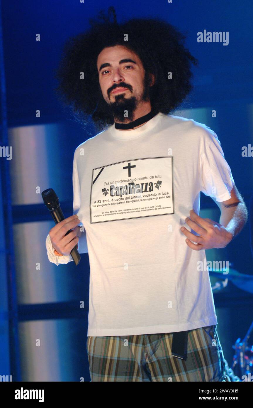 Caparezza images 2006 hi-res stock photography and images - Alamy