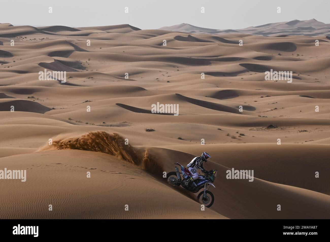 57 during the Stage 2 of the Dakar 2024 on January 7, 2024 between Al ...
