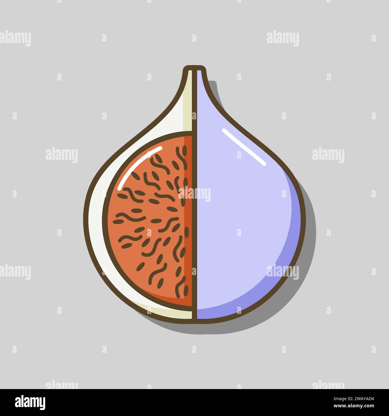 Figs logo Stock Vector Images - Alamy