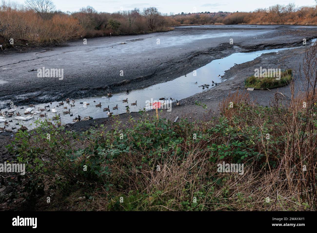 The Silk Stream is revealed following the draining of the Brent ...