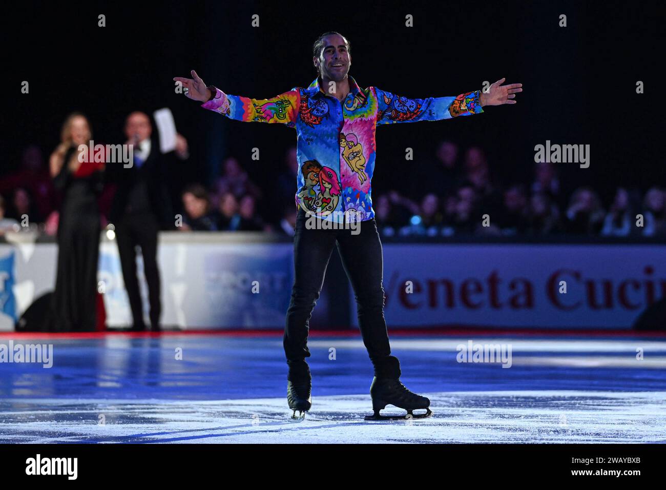 Bologna, Italy. 06th Jan, 2024. Philip Warren performing during 2024 ...