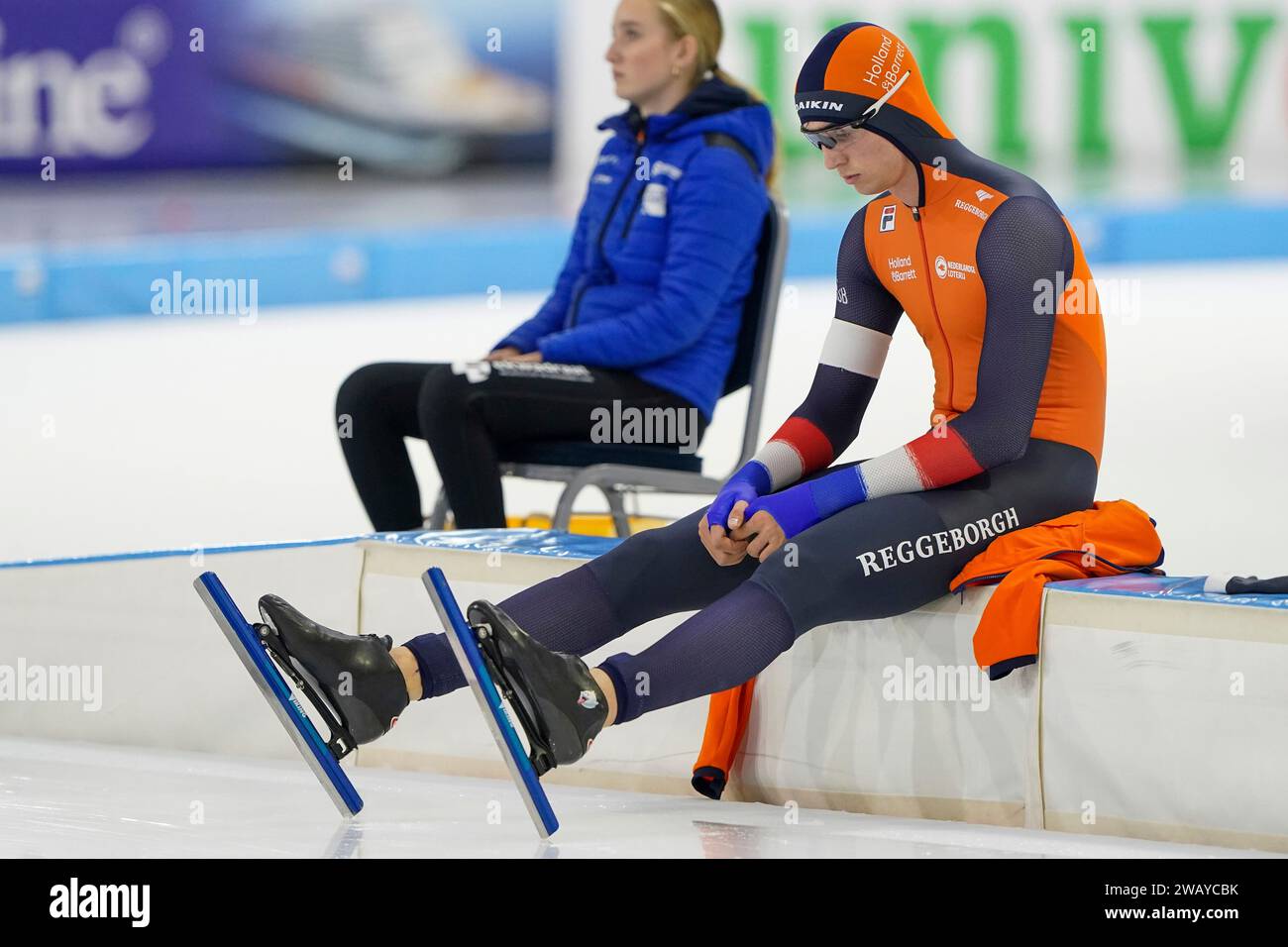 Heerenveen, Netherlands. 7th Jan, 2024. HEERENVEEN, NETHERLANDS ...